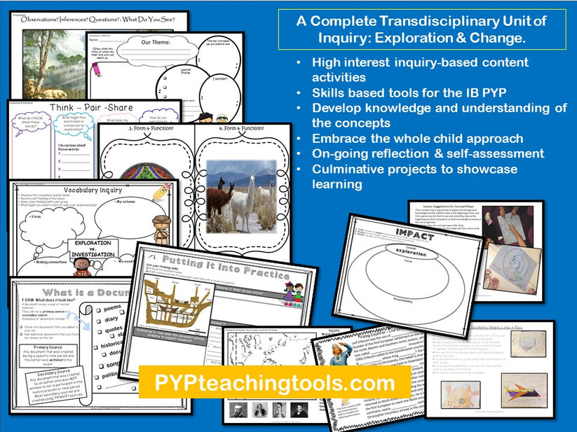 IB PYP UNIT OF INQUIRY EXPLORING EXPLORERS: WHERE WE ARE IN PLACE & TI ...