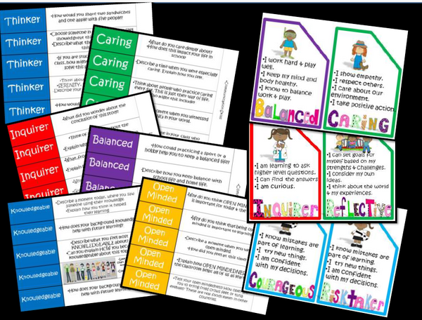 IB PYP LEARNER PROFILE INTERACTIVE BULLETIN BOARD – PYP TEACHING TOOLS