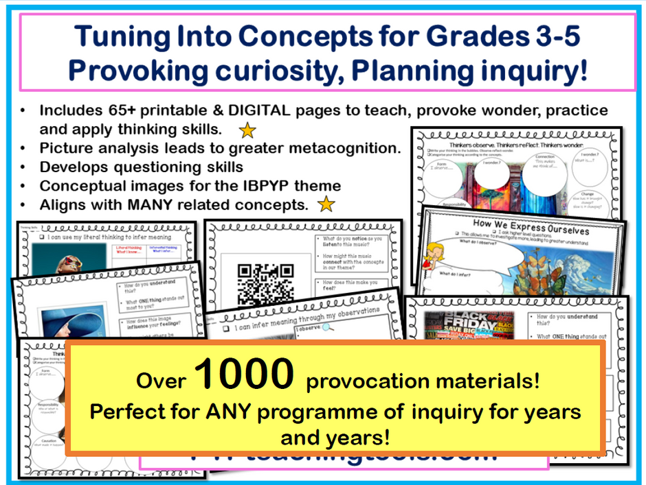 PYP Teaching Tools – PYP TEACHING TOOLS