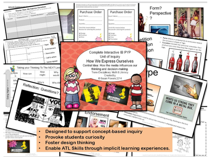 IB PYP INQUIRY HOW WE EXPRESS OURSELVES THROUGH MEDIA – PYP TEACHING TOOLS