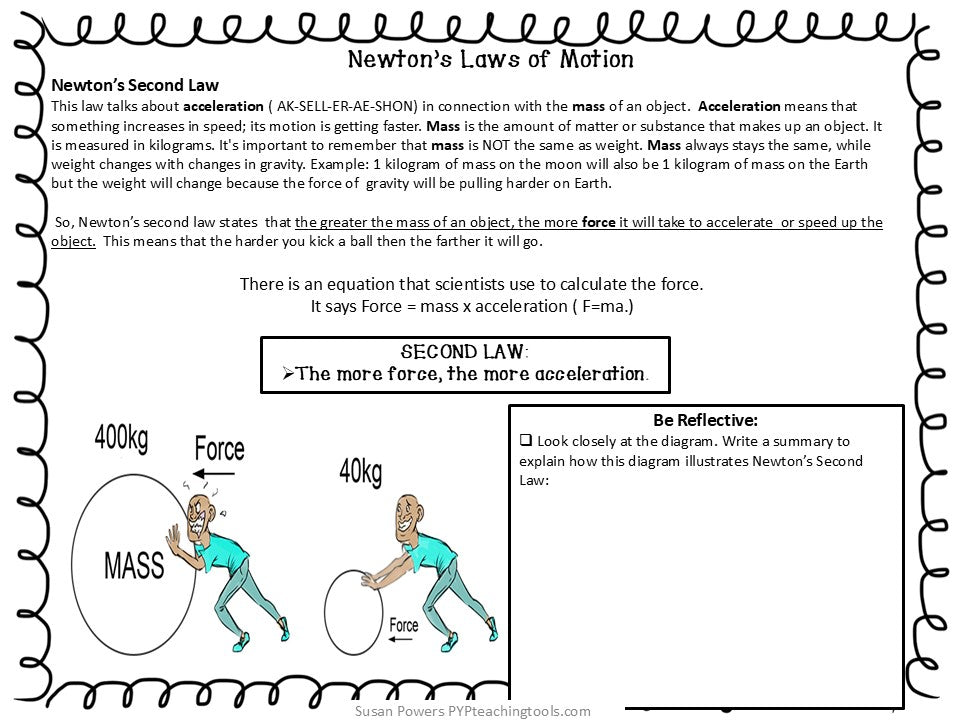 IB PYP Inquiry into Forces, Motion & Structure - How the World Works ...