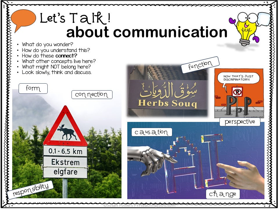IB PYP Concept Discussion Mats for Every Theme – PYP TEACHING TOOLS