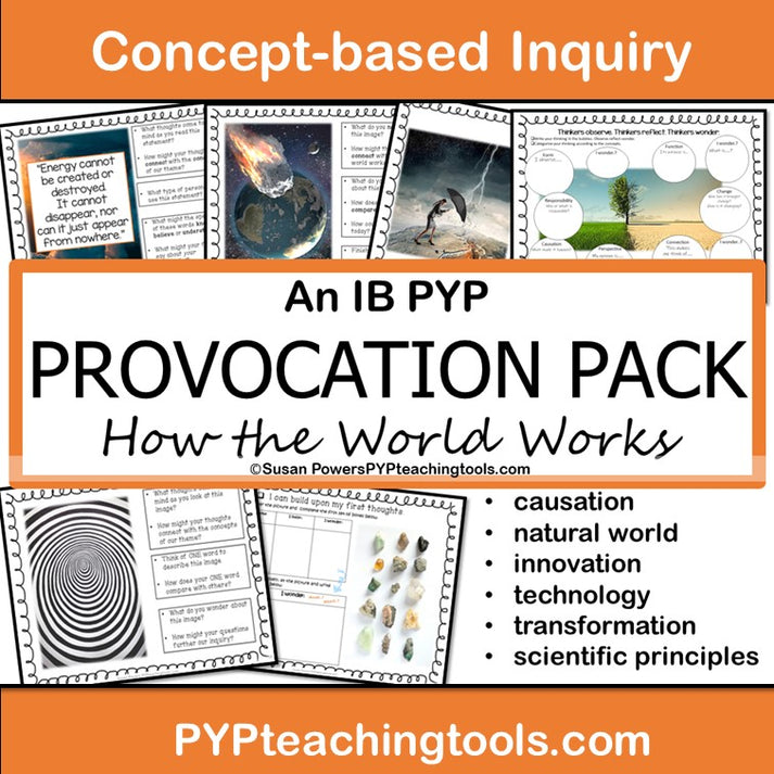 A BUNDLE OF IB PYP CONCEPTS PROVOCATIONS FOR EVERY THEME – PYP TEACHING ...