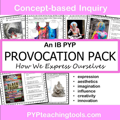 A BUNDLE OF IB PYP CONCEPTS PROVOCATIONS FOR EVERY THEME – PYP TEACHING ...