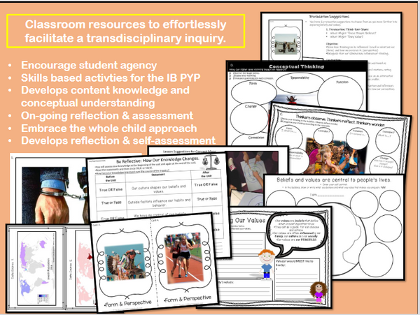 IB PYP UNIT OF INQUIRY WHO WE ARE: BELIEFS & VALUES – PYP TEACHING TOOLS